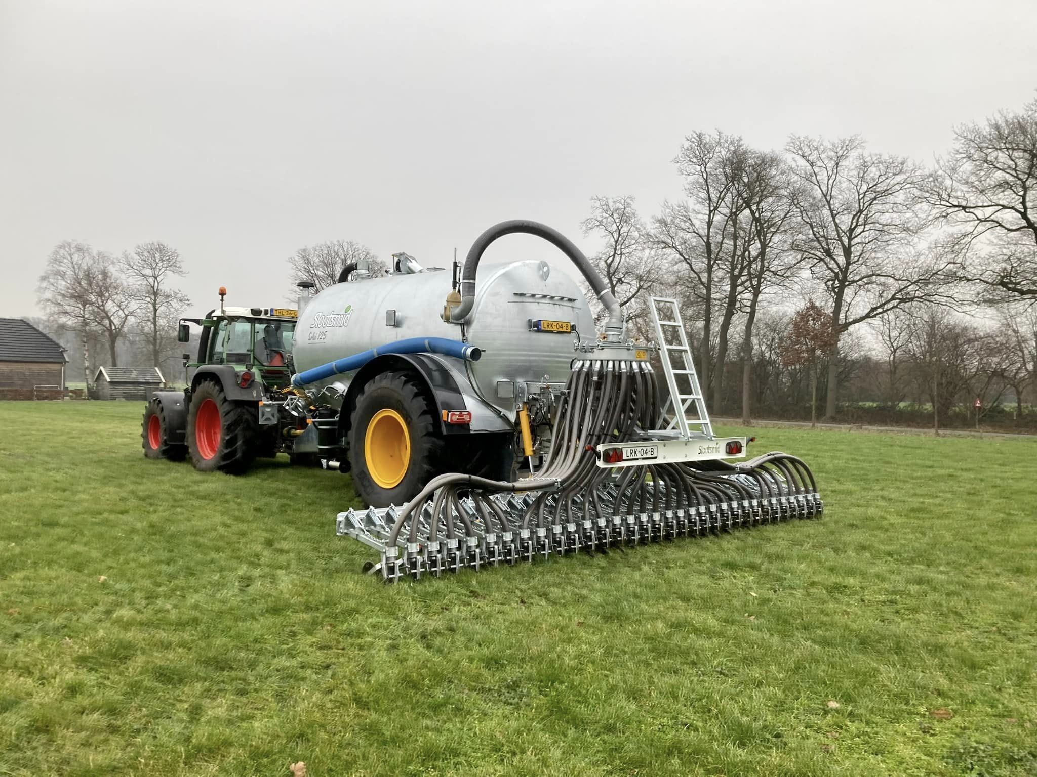 Eerste Solid tank aan het werk!