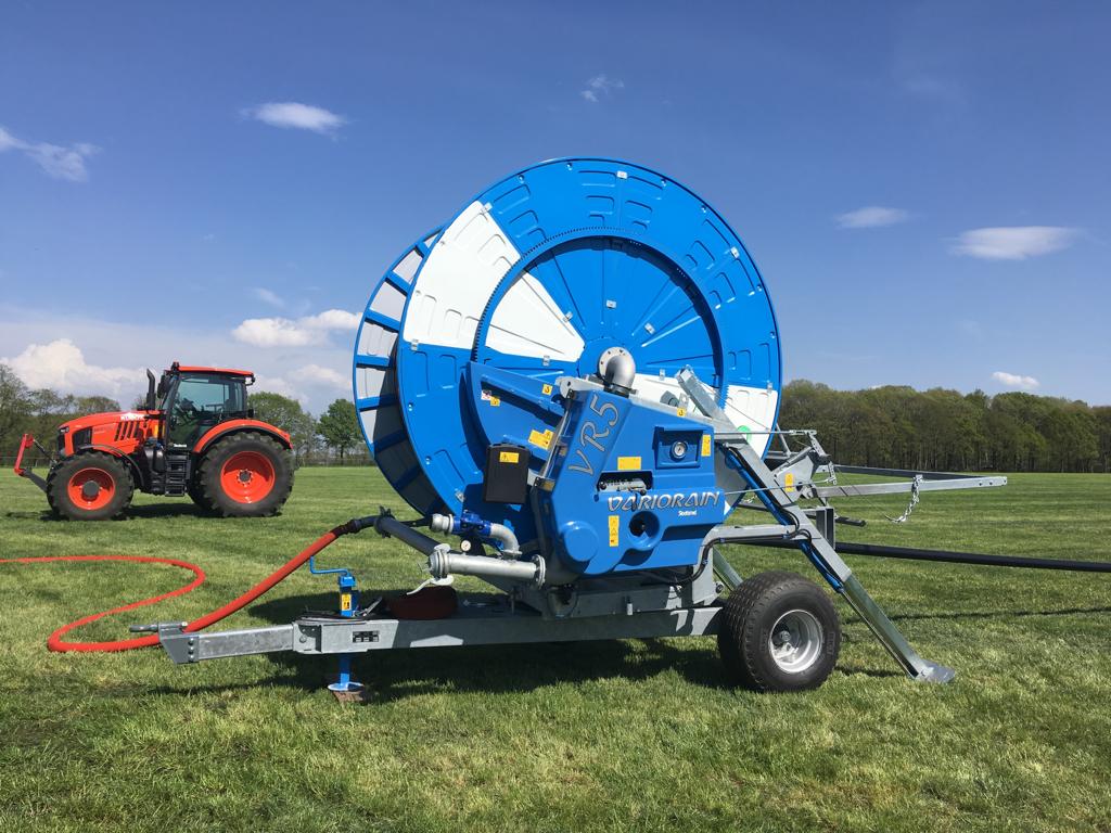 Ocmis VR5 regenhaspel afgeleverd